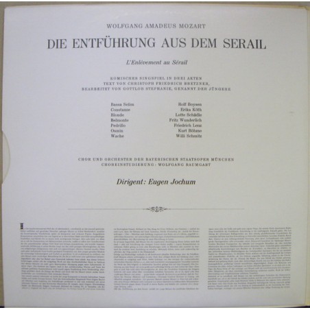 Wolfgang Amadeus Mozart - Erika Köth, Fritz Wunderlich, Kurt Böhme ...